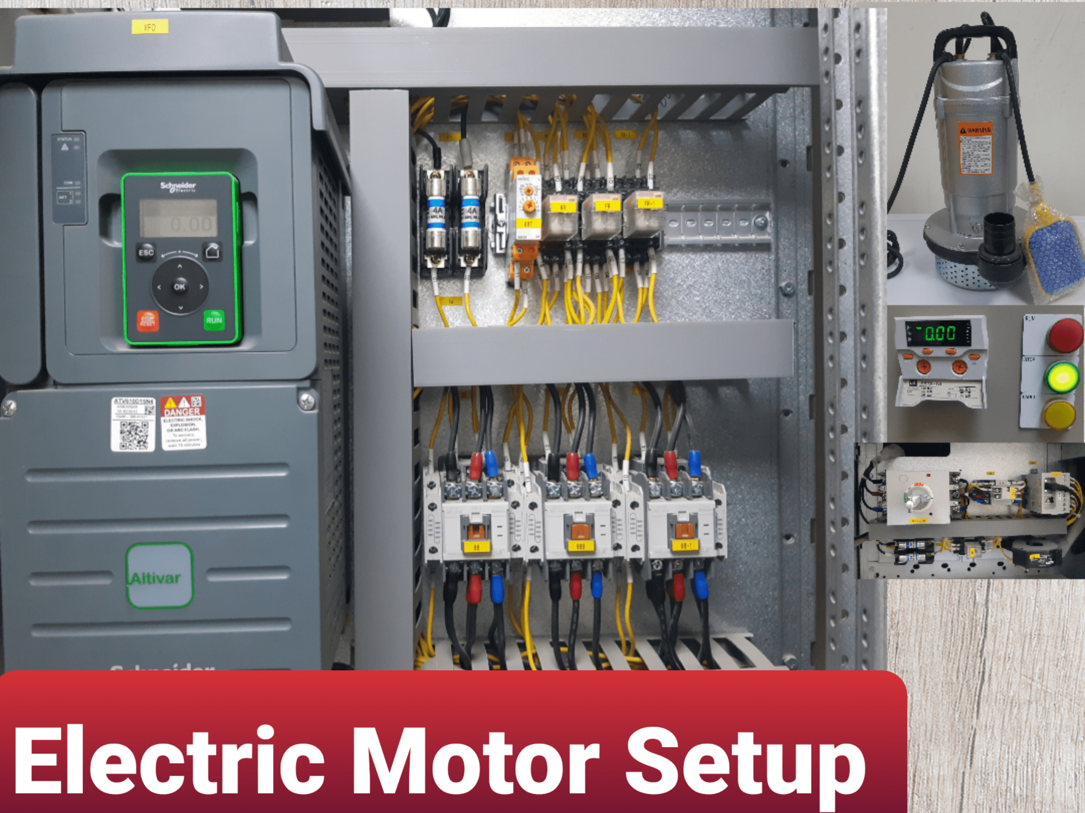 Control Box For S.ph. Electric Motors Damage » Wiring Diagram