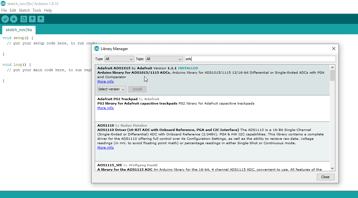 ADS1015 with ESP8266 for Multiple Analog Sensors, Analog Extender
