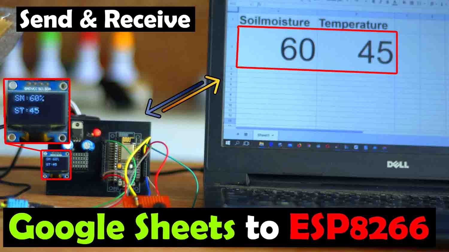 ThingSpeak Nodemcu ESP8266, Send Sensors Data to ThingSpeak