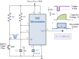 555 Timer Tutorial The Monostable Multivibrator