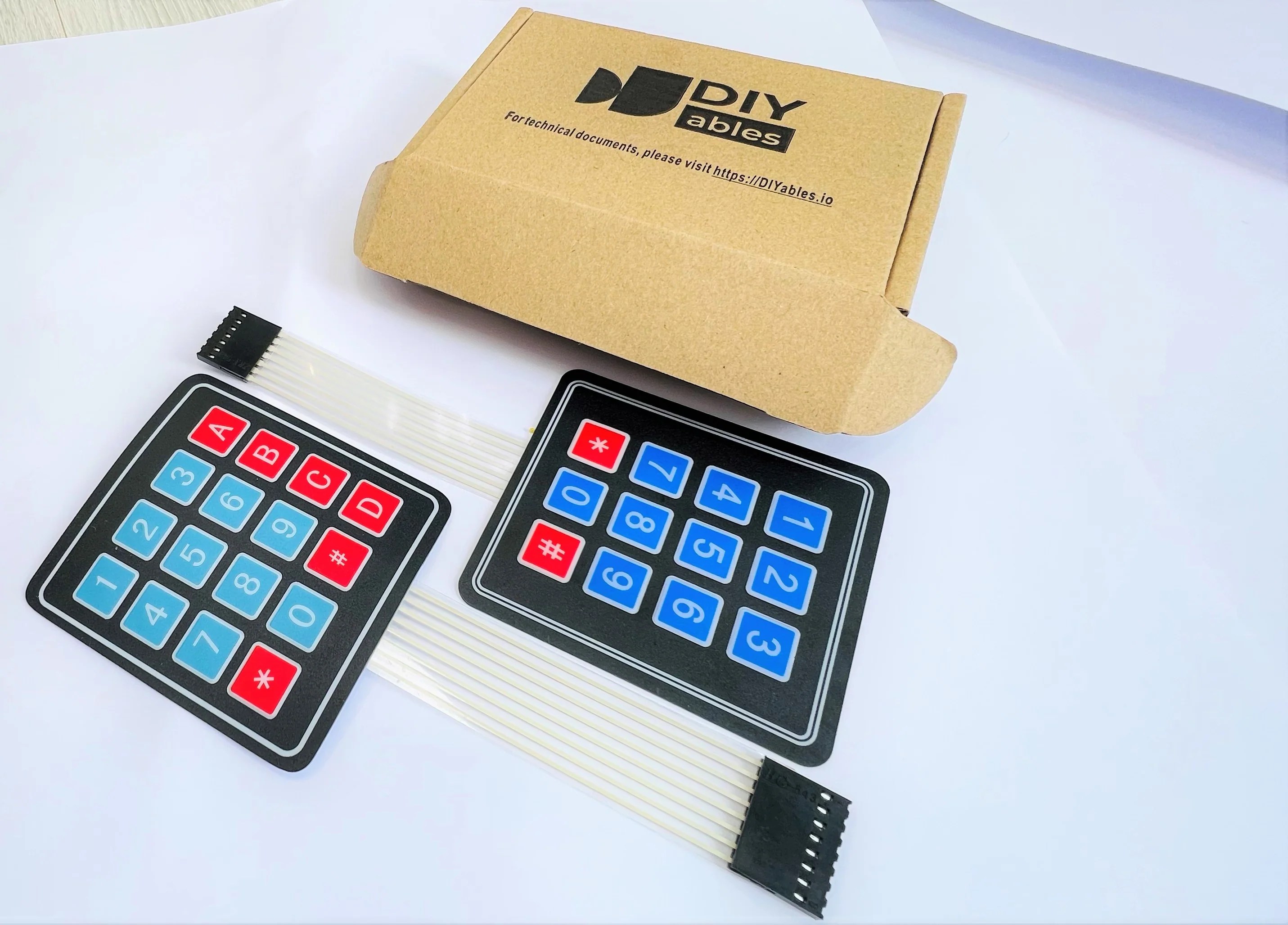 Arduino 4x4 Keypad Matrix Keypad Membrane Switch Electronic Solution