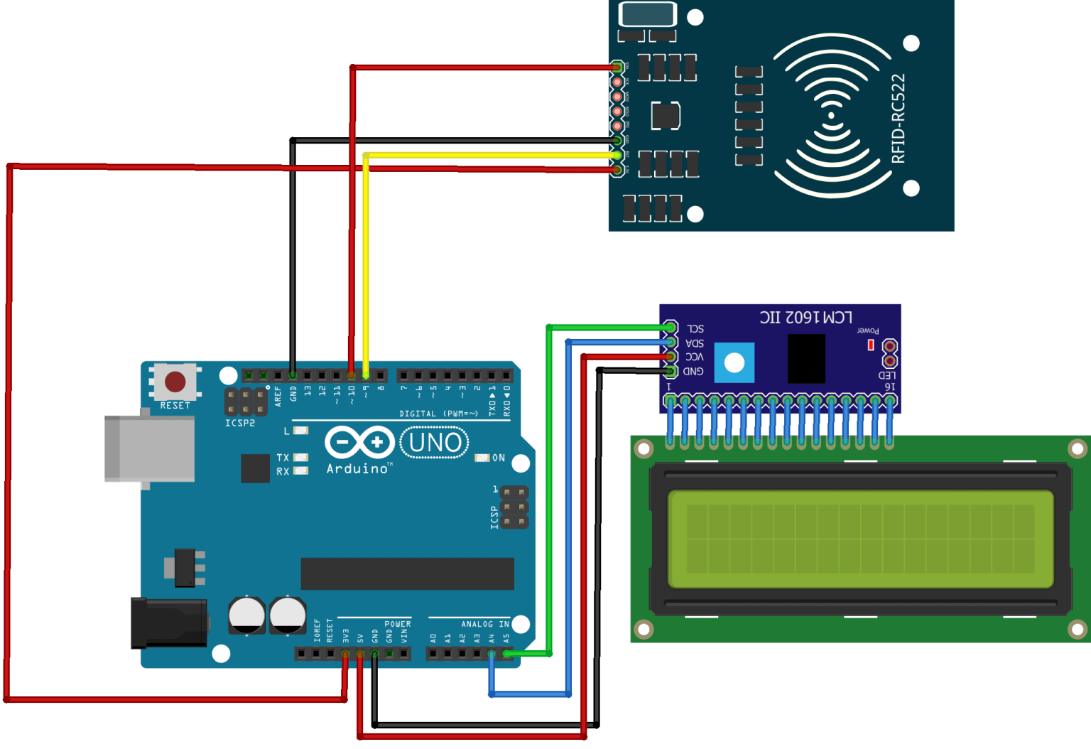 RFID Access Control System with LCD Display: A Step-by-Step Guide ...