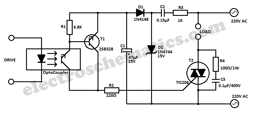 Thyristor Schematic Diagram