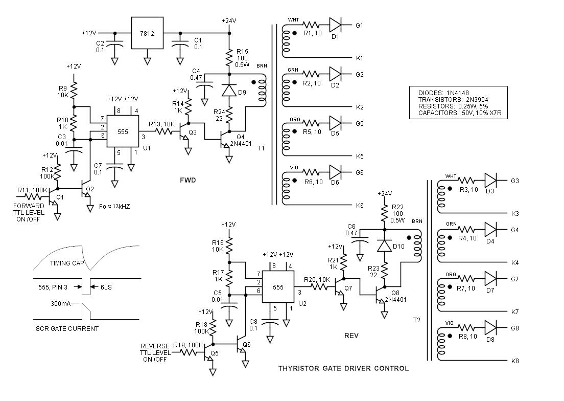 Three Phase Motor Control Circuit Diagram