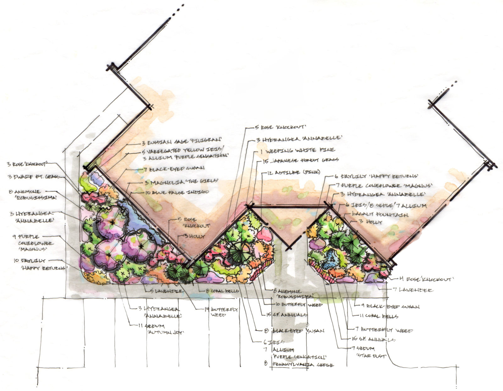 Healing Landscape for Medical Office | Elements Studio