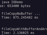 Improving File I O Performance In Java Buffered Vs Unbuffered Streams