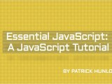 Essential Javascript A Javascript Tutorial Eloquens