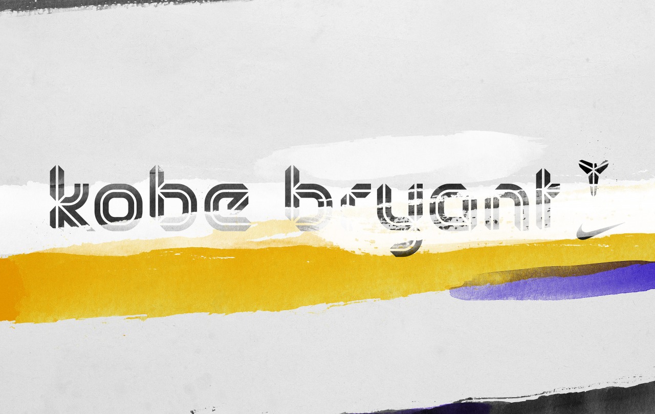 El logo de Kobe Bryant ahora es una tipografía