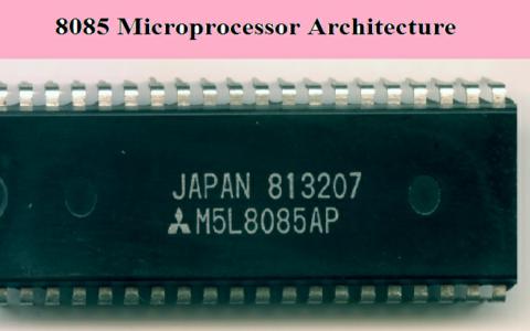 Schematic Diagram Of Intel 8085 Microprocessor