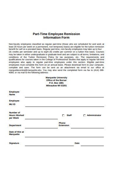 Part Time Employee Tax Form 2023 Employeeform part-time-employee-tax-form-2023-employeeform