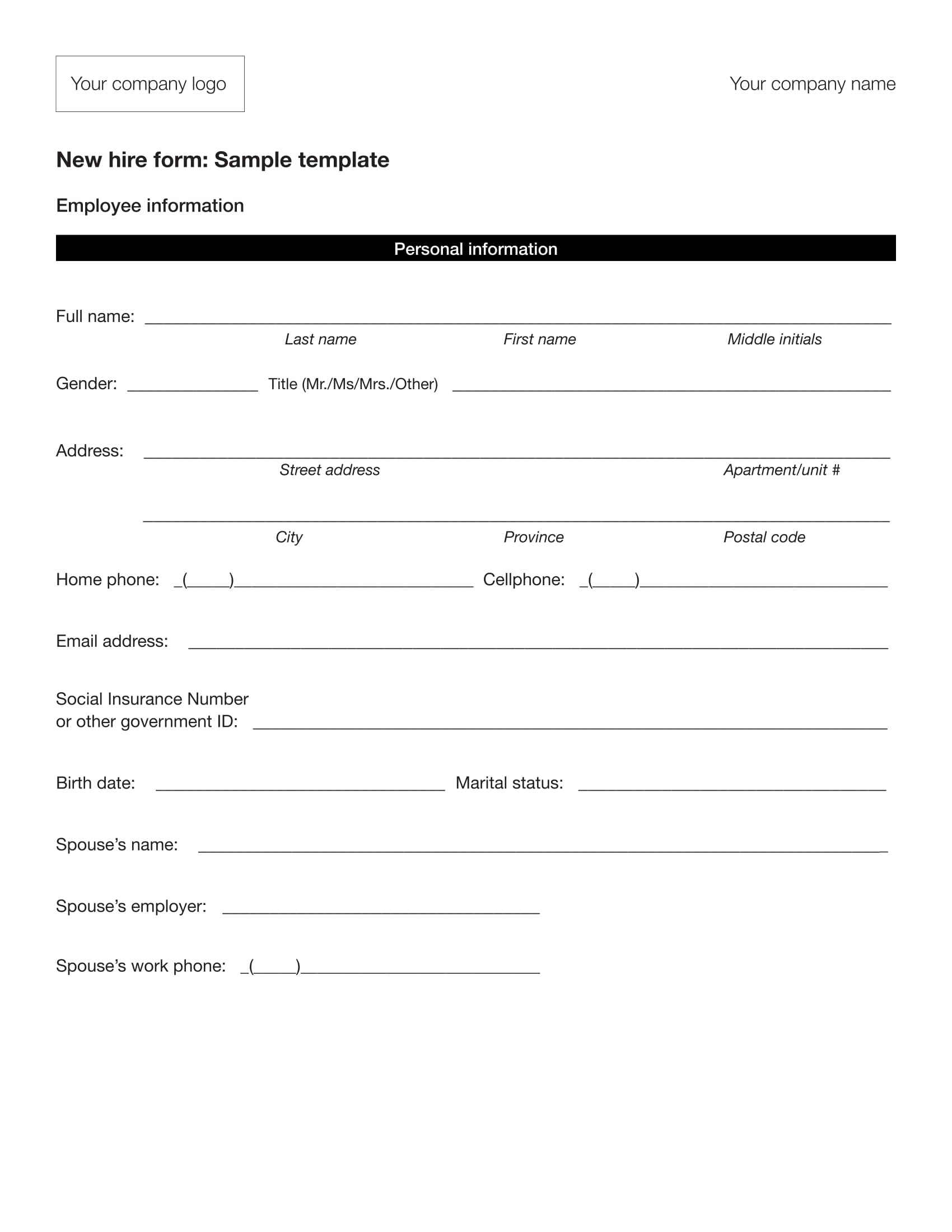 New Employee Sample Form 2023 Employeeform Net Get Forms Vrogue new-employee-sample-form-2023-employeeform-net-get-forms-vrogue