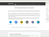 How To Enable Javascript In All Types Of Browsers Fast Easy