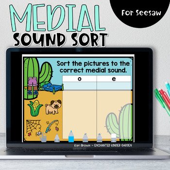 Medial Sound Sort | Seesaw Activities – Enchanted Kinder Garden