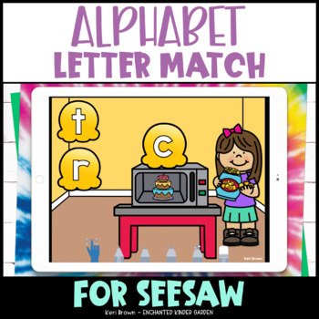 Beginning Sounds Letter Match Seesaw Activity – Enchanted Kinder Garden
