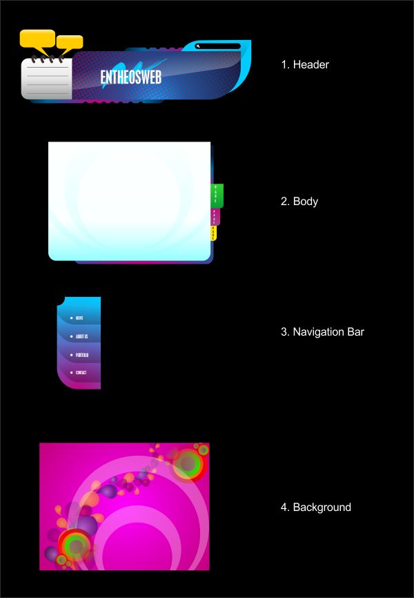Website Layout Design in Corel Draw | Tutorial Corel Draw