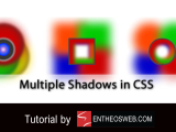 Multiple Shadows In Css Tutorial View In Firefox Chrome Etc