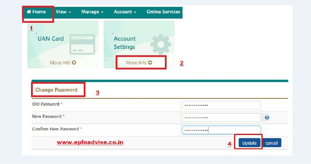 Forgot UAN Password How To Change UAN Password PF Password forgot-uan-password-how-to-change-uan-password-pf-password