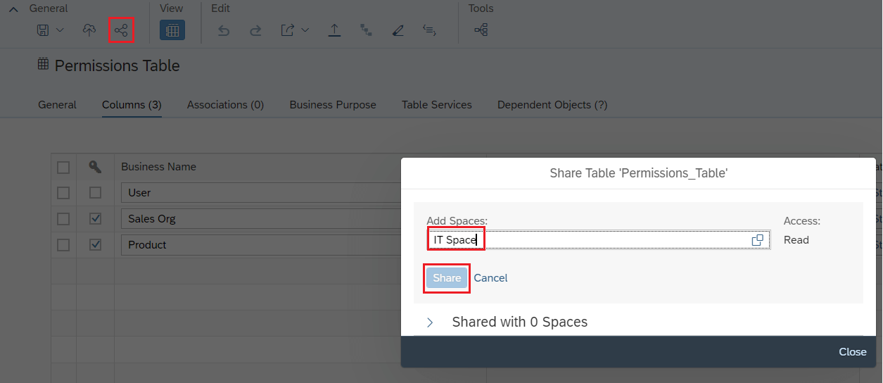 Sap Datasphere Implementing Row Level Security Using Data Access Controls