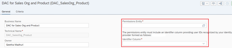 Sap Datasphere Implementing Row Level Security Using Data Access Controls