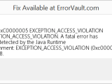 How To Fix Error 0xc0000005 Exception Access Violation Exception