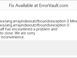 How To Fix Error Java Lang Arrayindexoutofboundsexception 0 Minecraft