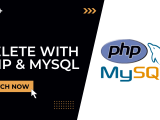 Delete Data Using Php Mysql Database