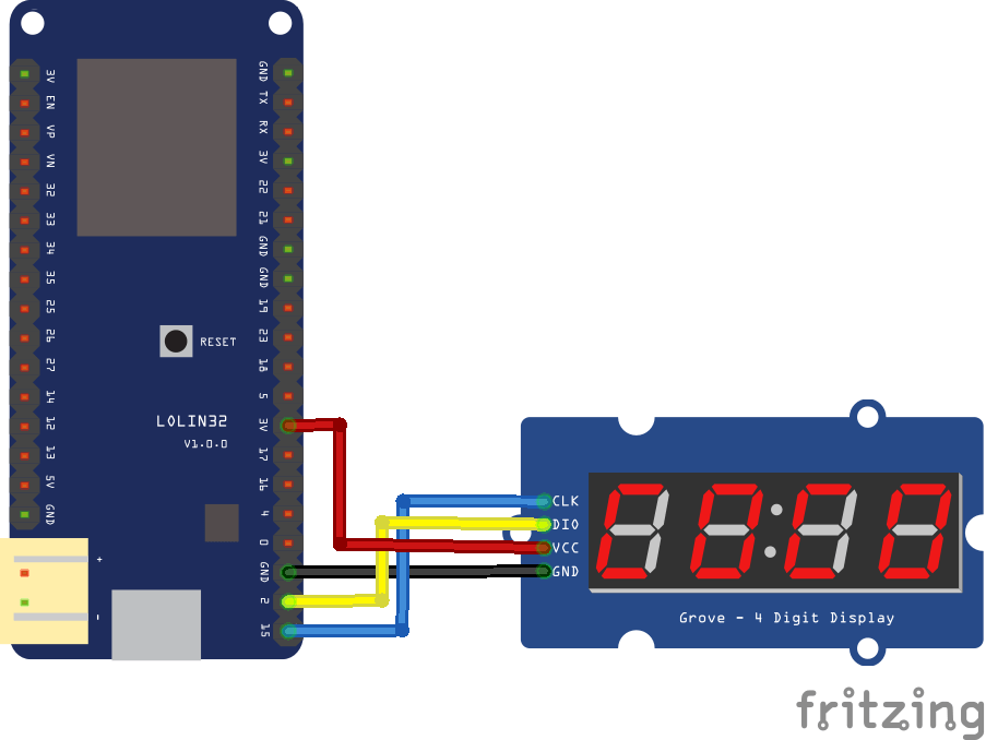 ESP32 and TM1637 7 segment display example | ESP32 Learning