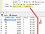 Use Sql Order By To Sort Results
