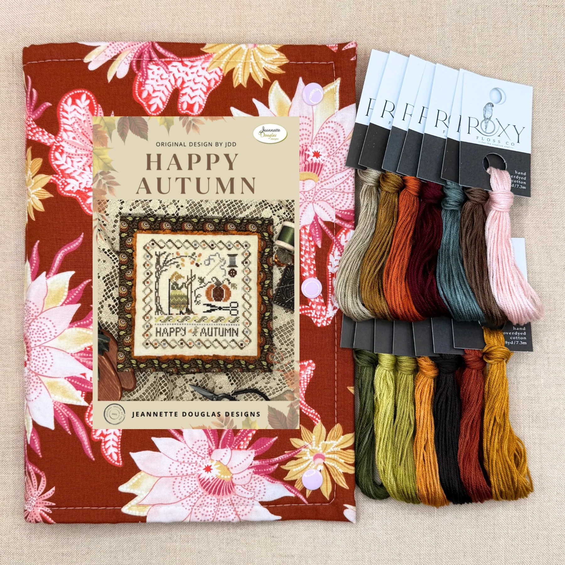 Stitchnorth Fall 2025 Exclusive Jeannette Douglas Designs Happy Au