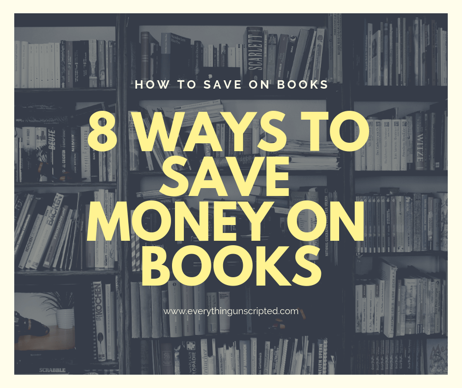 Frugal Living: 8 Ways To Save Money On Books