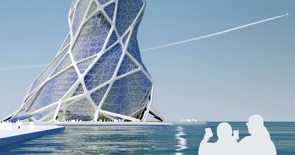 Bionic Tower combines Structure and Ornament / LAVA | adesigndaily
