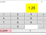 Python Tkinter Calculator Expression Eval Exasub