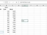 Offset Function In Excel Easy Steps