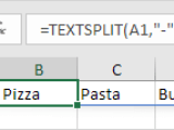 Textsplit Function In Excel Step By Step Tutorial
