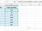 Excel Function Lambda