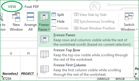 How to Freeze the Headings in Excel – Freeze Panes - excelbuzz.com ...