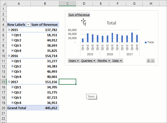 How To Collapse Pivot Table Rows In Excel - Infoupdate.org