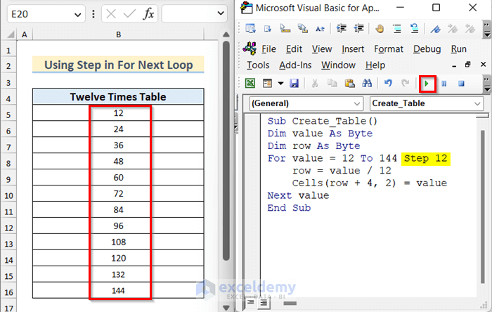 How To Use For Next Loop In Excel Vba 10 Suitable Examples