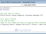 How To Use Vba Split Function In Excel 10 Ideal Examples