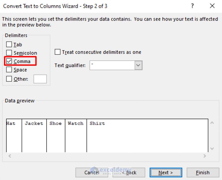 How to Split Data from One Cell into Multiple Rows in Excel (3 Methods)