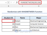 How To Randomize In Excel 5 Methods Exceldemy