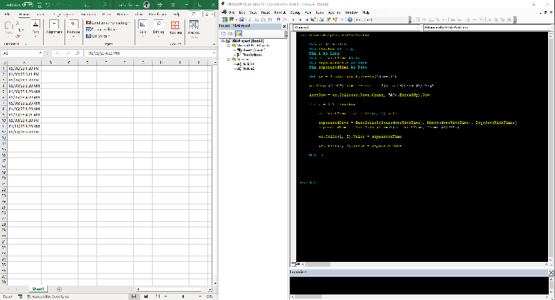 How To Split Date And Time Using Vba In Excel 2 Methods - Premium City Photo Gallery - 8K