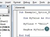 Vba Option Explicit How To Add Activate Declare Variable