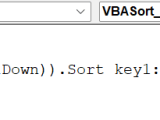 Vba Sort Range Excel Syntax Examples How To Use Sort Option