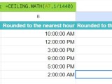 Ceiling Math Function In Google Sheets Formula How To Use