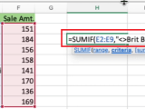 How To Use Sumifs Function In Excel Exceltutorial