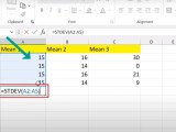 How To Use Stdev Function In Excel With Examples Exceltutorial