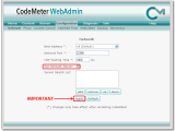 Codemeter Codemeter Configuration