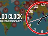 Create Analog Clock Widget With Html5 Canvas And Javascript Exeideas