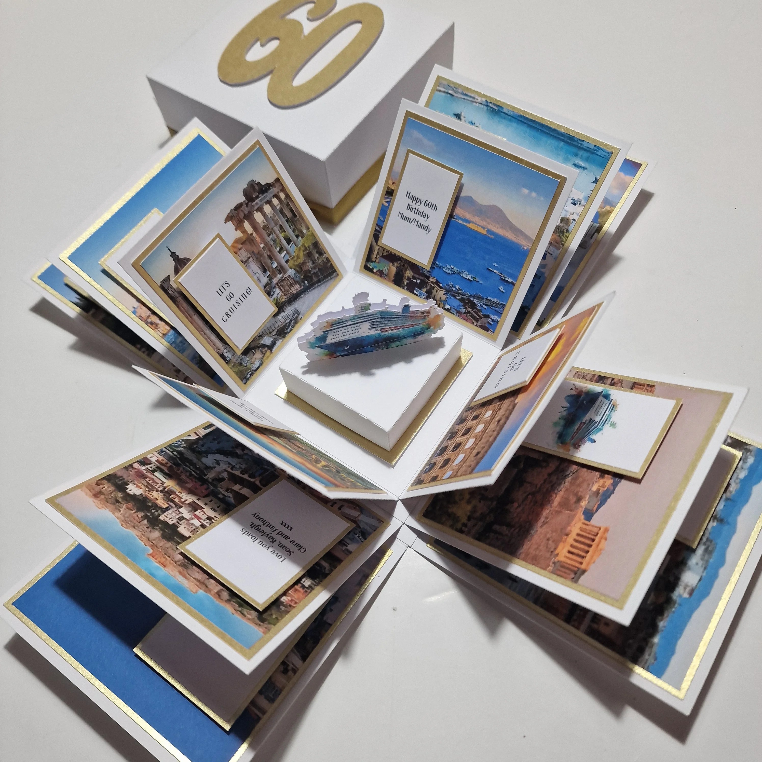 Cruise Trip Reveal Surprise Special Occasion Celebration Trip Reve